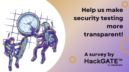 Help us make security testing more transparent! | Hackrate Blog